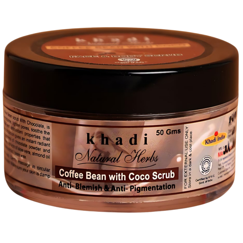 Coffee Bean with Coco Scrub – Khadi Natural Herbs